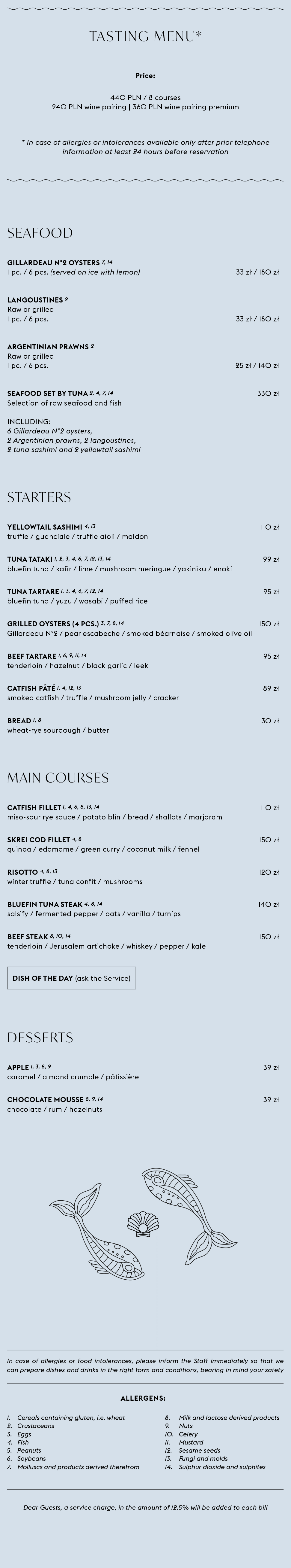 Revelatory Experience at Tuna Restaurant: Tasting Menus and À la Carte ...