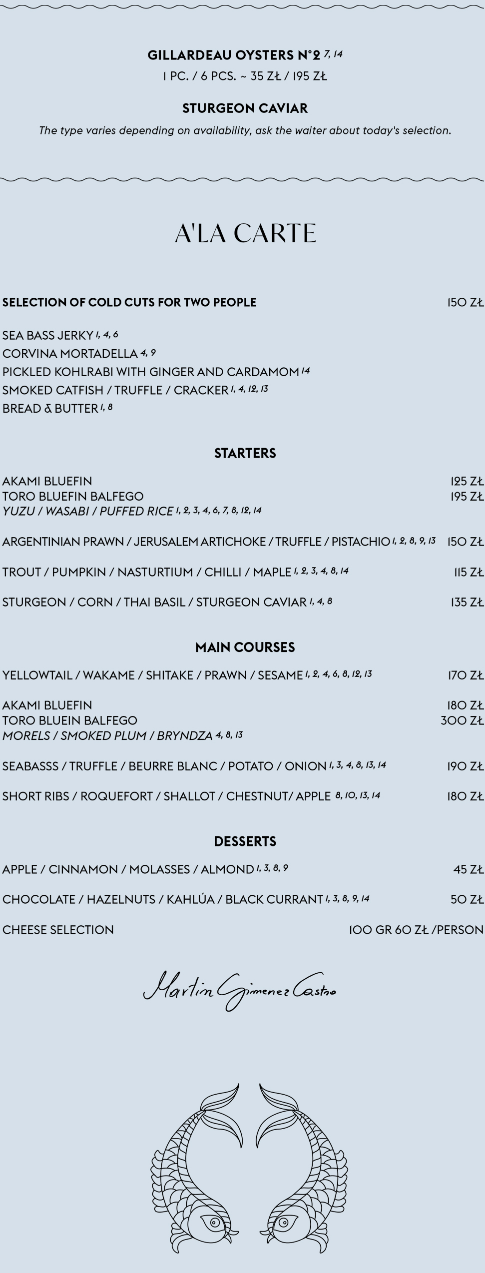 Revelatory Experience at Tuna Restaurant: Tasting Menus and À la Carte ...