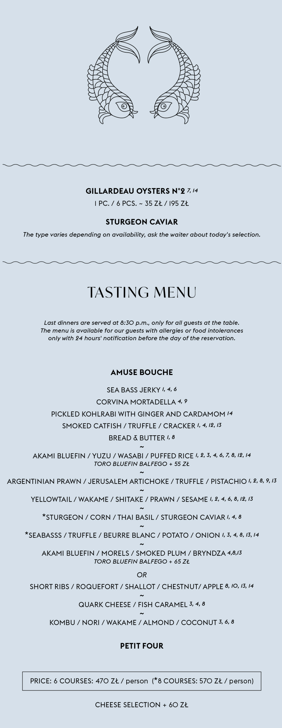 Revelatory Experience at Tuna Restaurant: Tasting Menus and À la Carte ...